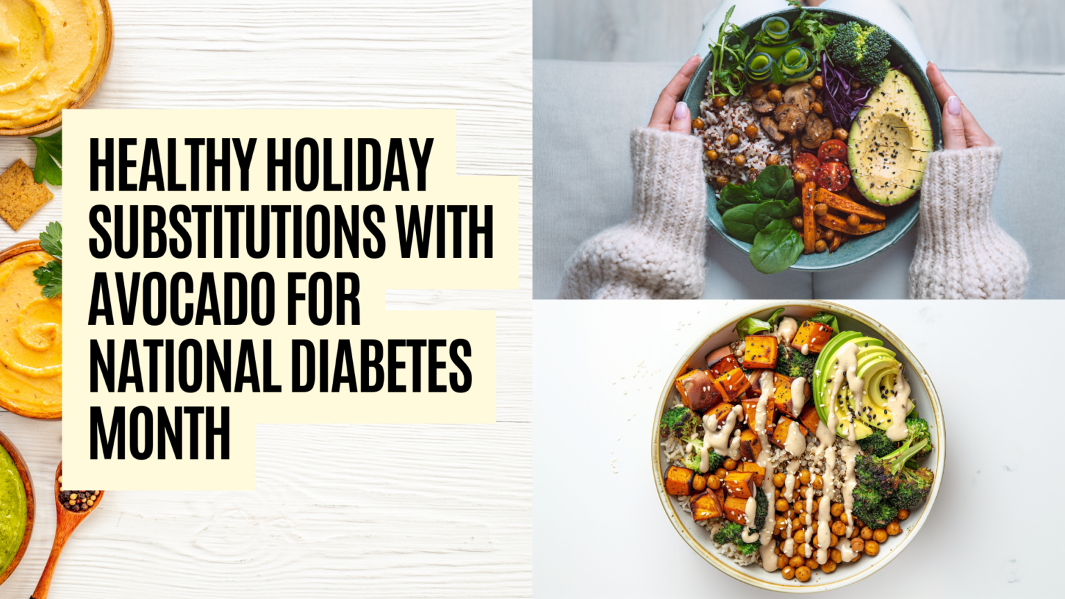 Discover Healthy Holiday Substitutions with Avocado for National ...